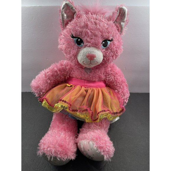 Build-A-Bear | Toys | Build A Bear Purrincess Plush Kitty Cat Pink ...